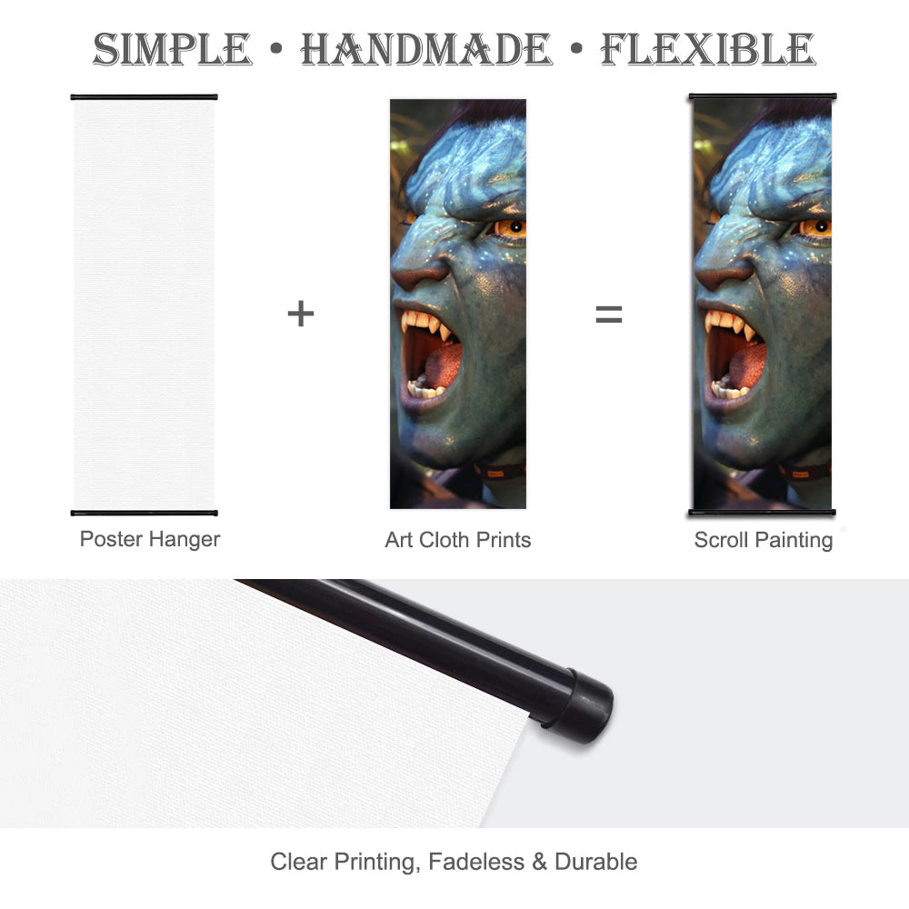 Angry Jake Sully Wall Art | Alien Shopping