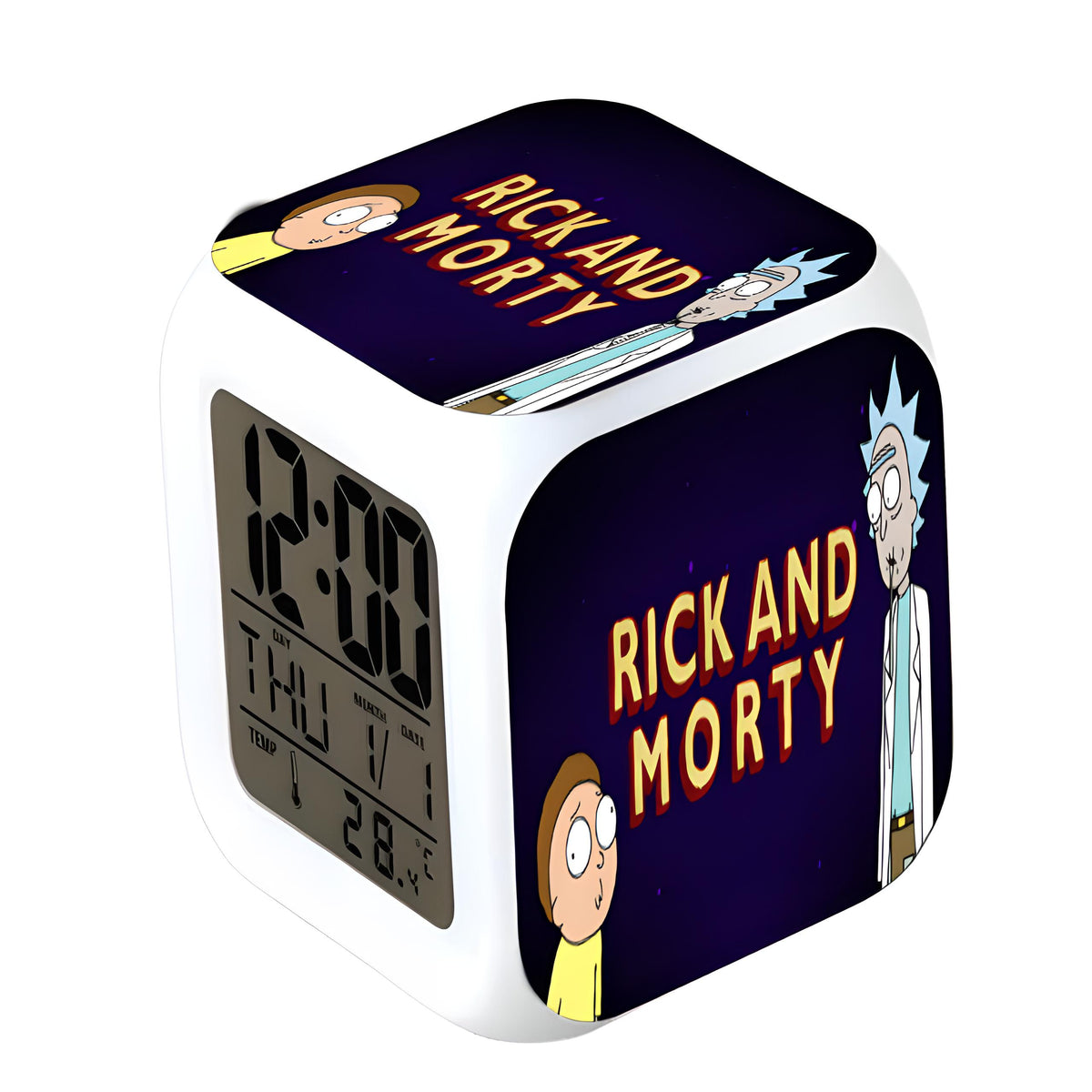 Rick And Morty Alarm Clock | Alien Shopping
