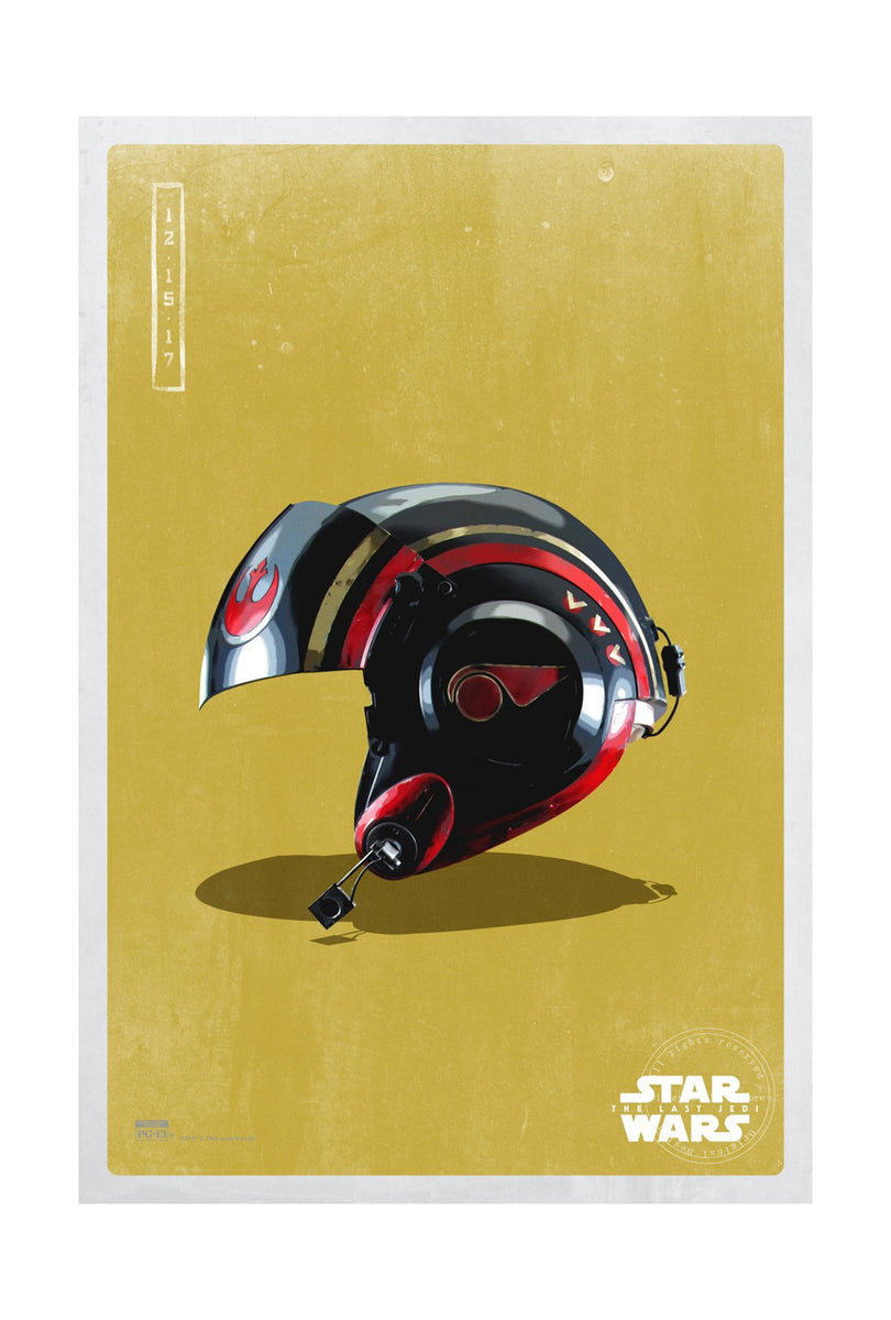 Star Wars New Republic Helmet Poster | Alien Shopping