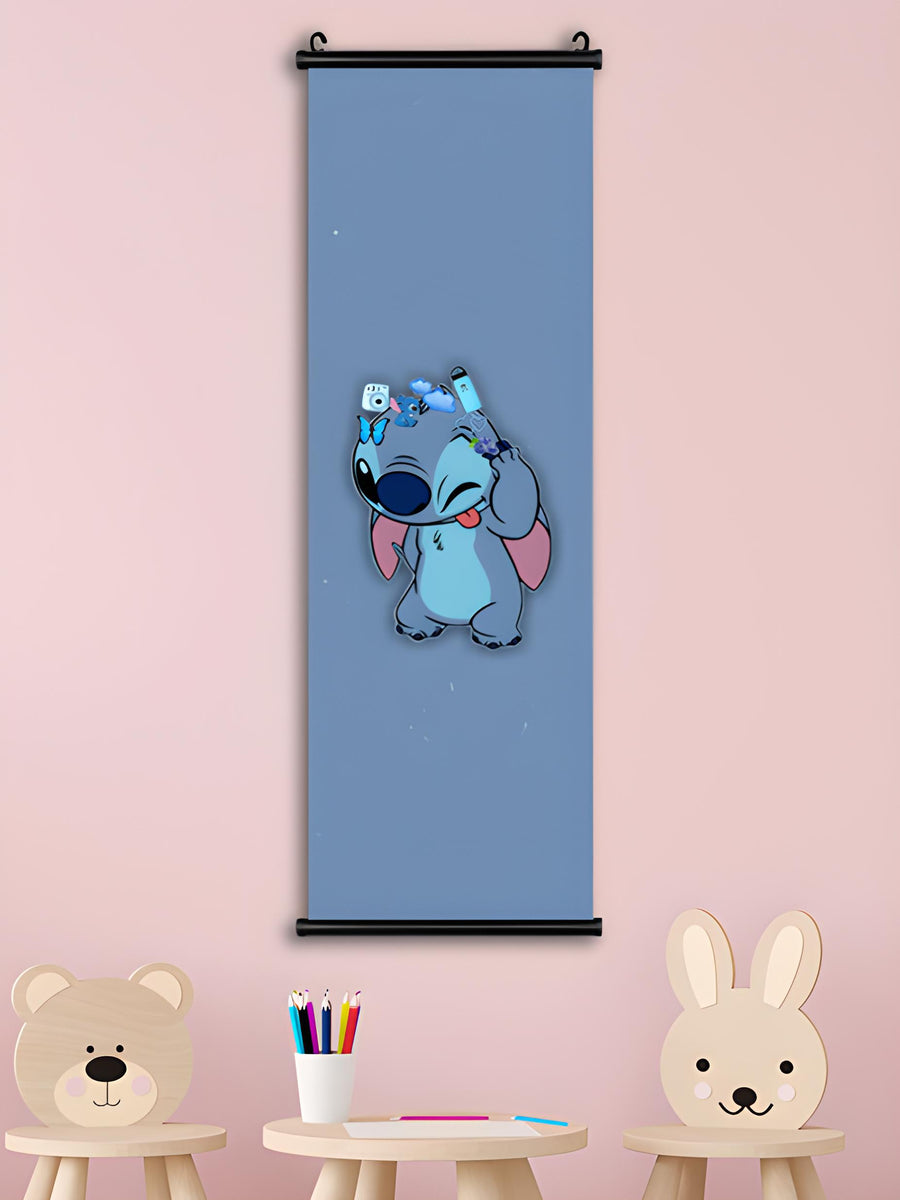 Stitch Alone Wall Art | Alien Shopping