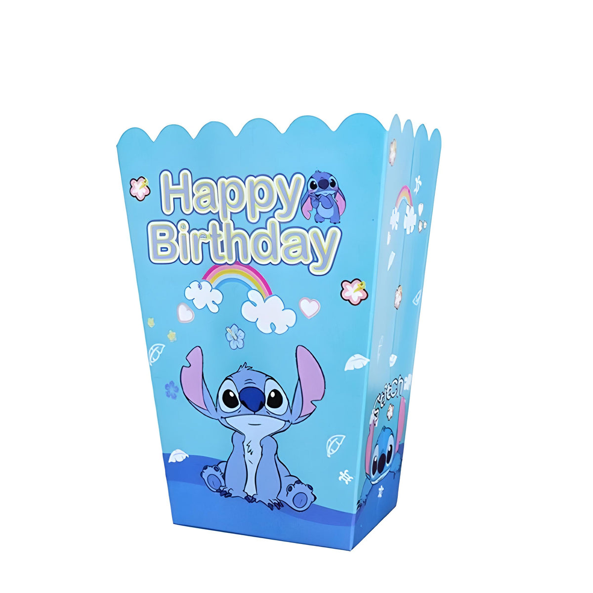 Stitch Birthday Popcorn Boxes | Alien Shopping