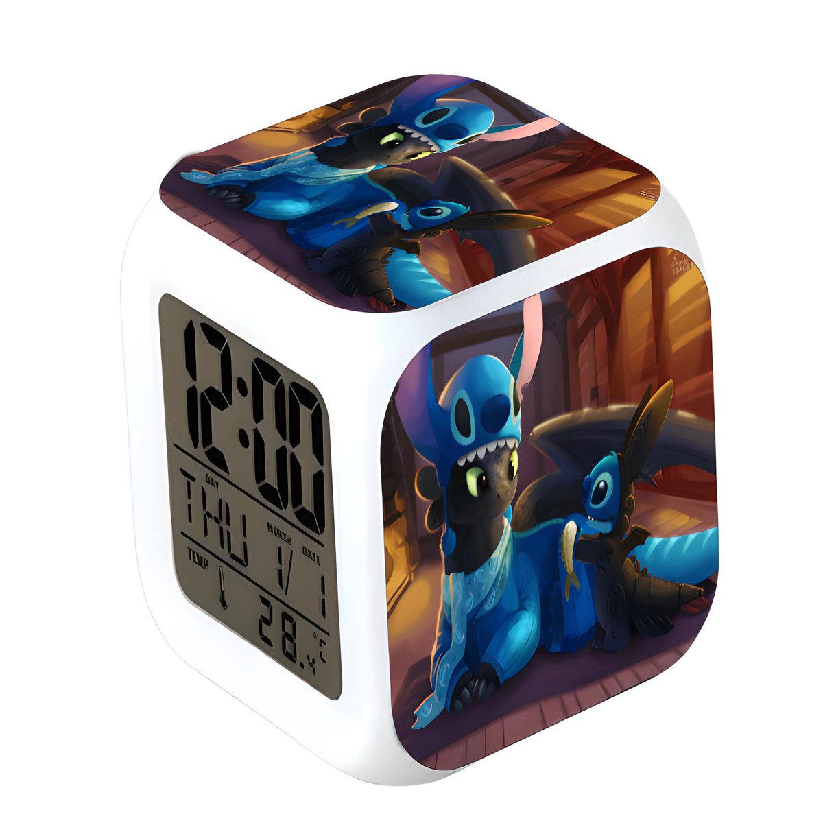 Stitch Digital Alarm Clock | Alien Shopping