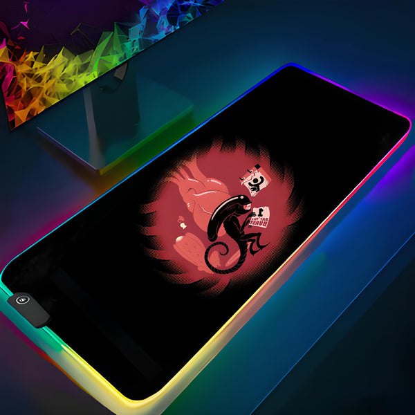 Xenomorph Cartoon Mouse Pad | Alien Shopping