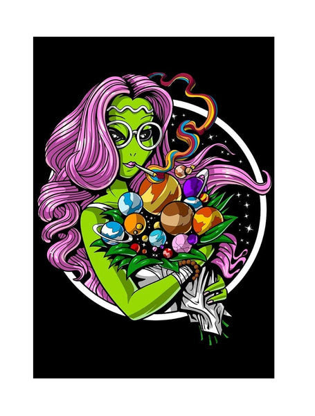 Alien Girl Poster | Alien Shopping