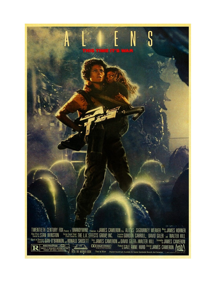 Aliens Poster | Alien Shopping