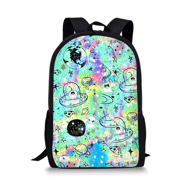 Artistic Alien Backpack | Alien Shopping