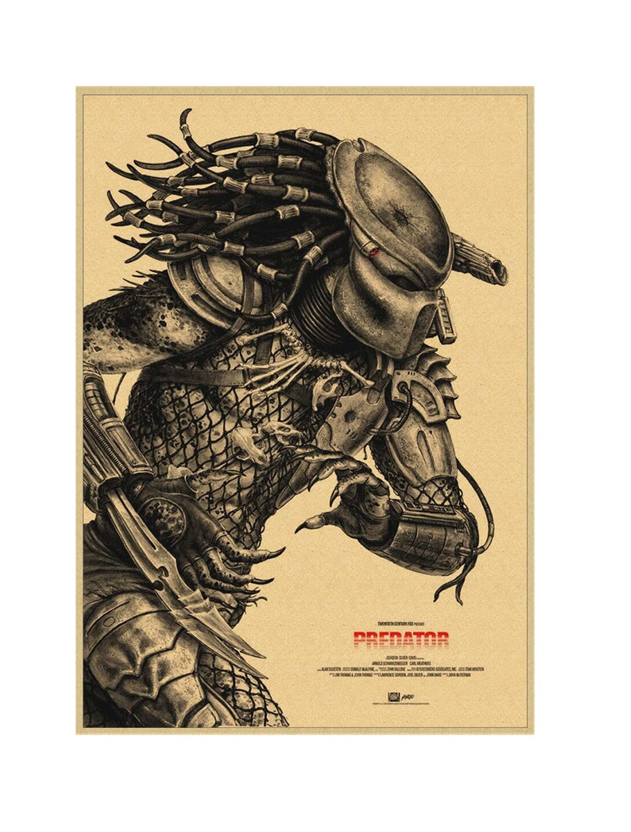 Predator Vintage Movie Poster | Alien Shopping