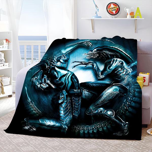 Predator VS Alien Blanket | Alien Shopping