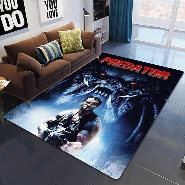 Predator VS Human Rug | Alien Shopping
