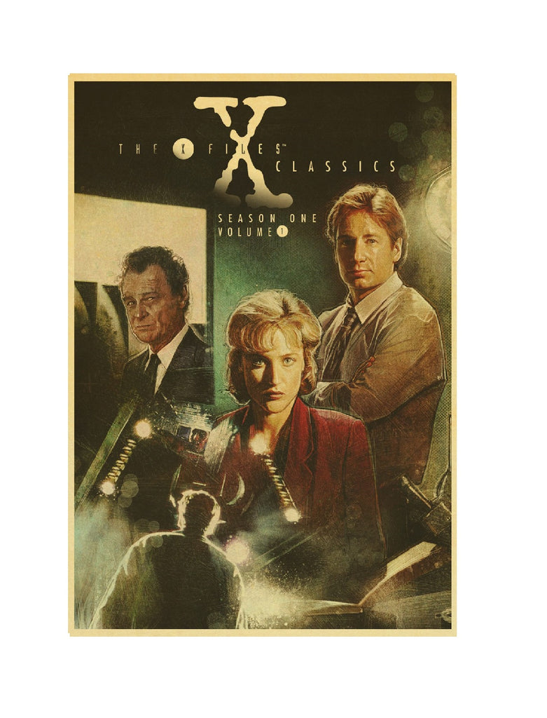 X Files Pop Art Poster | Alien Shopping