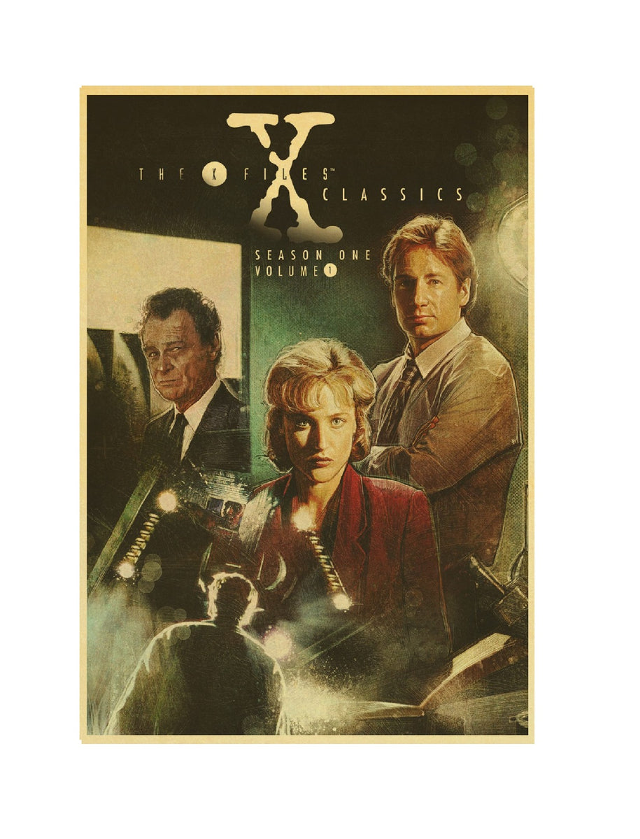 X Files Pop Art Poster | Alien Shopping