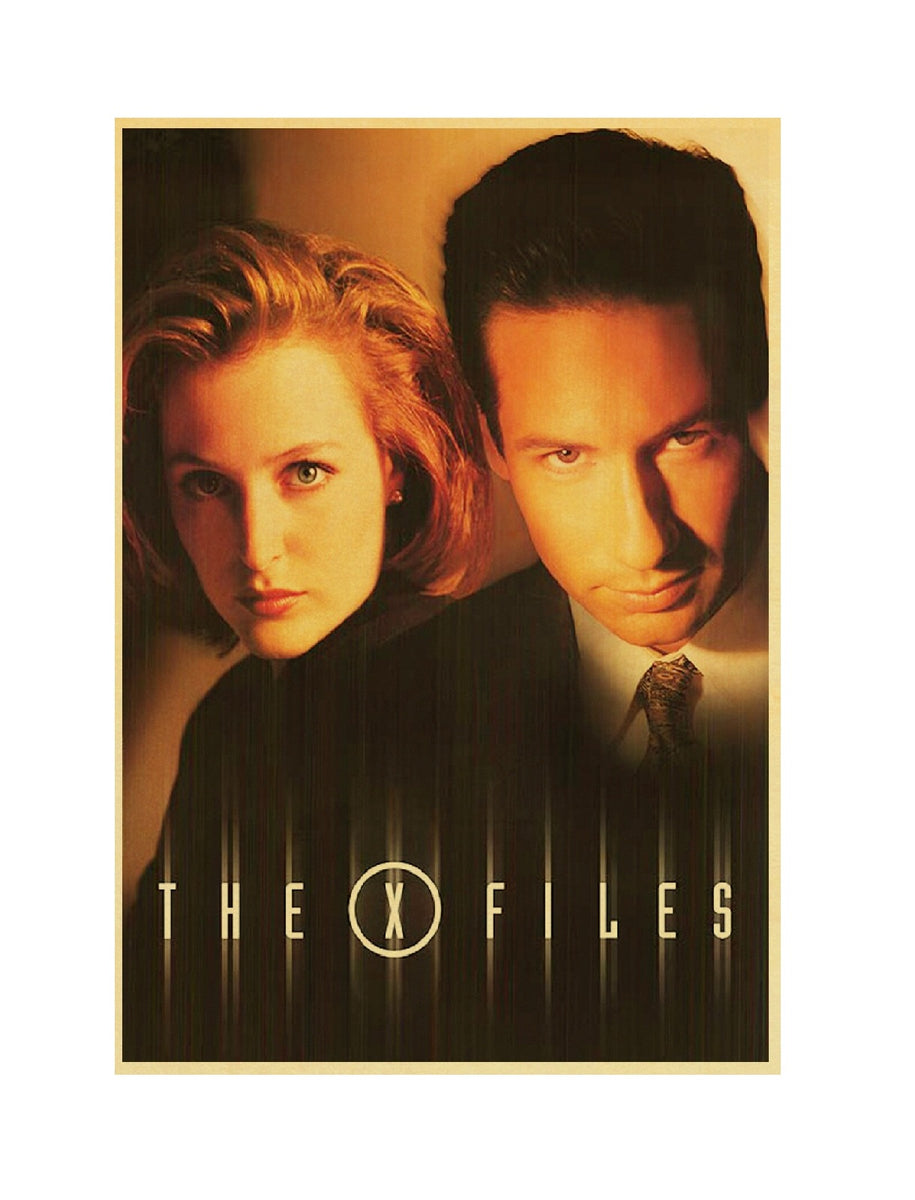 X Files Scully And Mulder Poster | Alien Shopping
