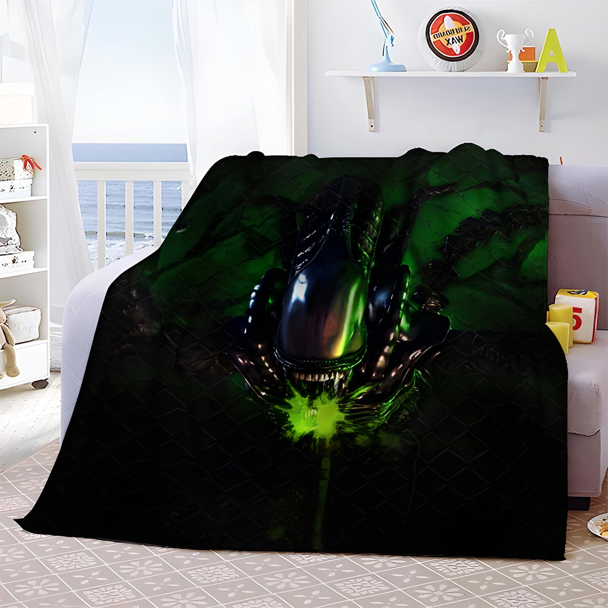 Xenomorph Acid Blood Blanket | Alien Shopping